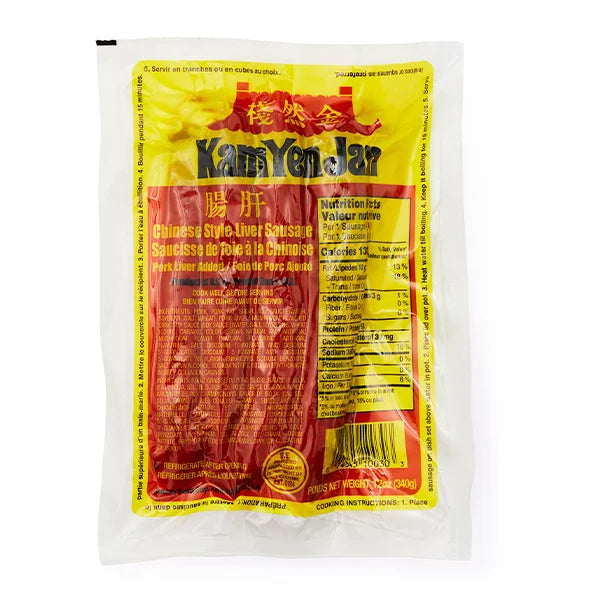 Kam Yen Jan Chinese Style Sausage Liver Added 40/12oz – January Foods